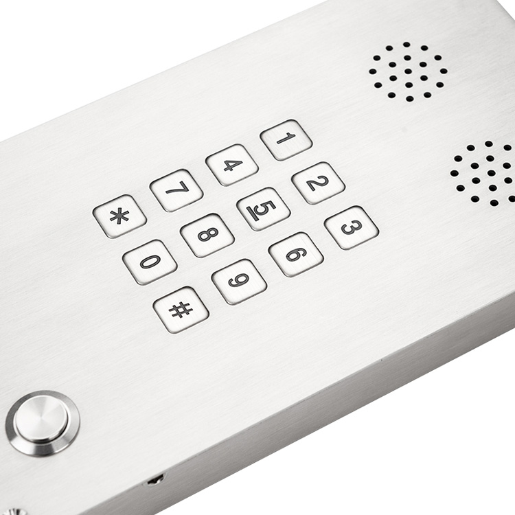 Emergency handsfree telephone dust proof Industrial Intercom for Clean ...