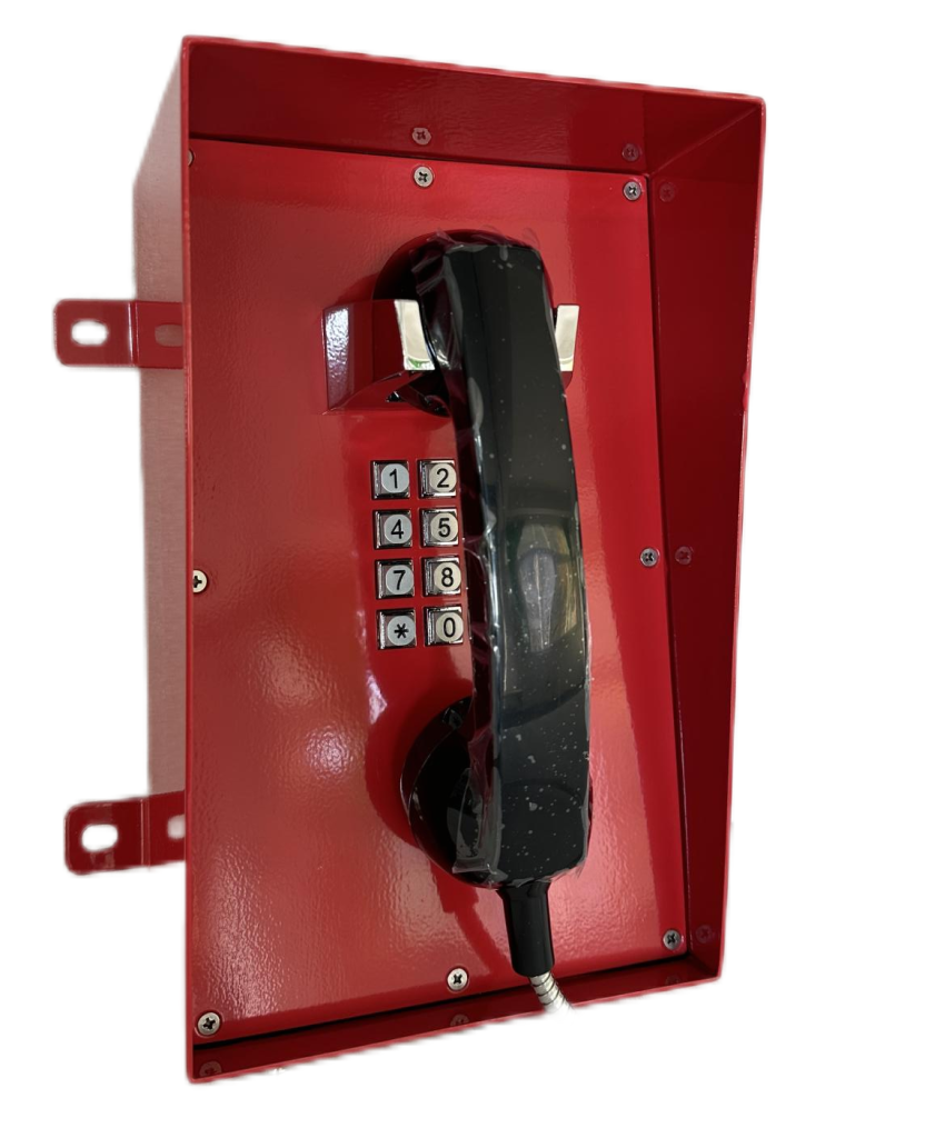 Metal Analog Voip telephone line powered public weatherproof telephone ...